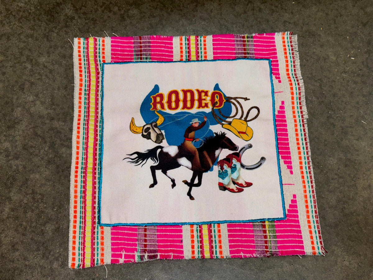 Rodeo Patches 9"x9" – Karma Living Shop